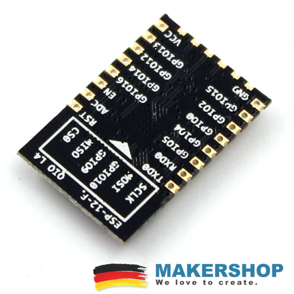 ESP8266 ESP-12F ESP-12 Serial Port WiFi Modul ESP8266 WLAN Arduino Raspberry Pi – MAKERSHOP.DE