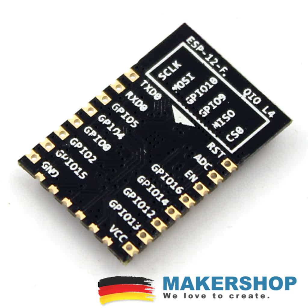 ESP8266 ESP-12F ESP-12 Serial Port WiFi Modul ESP8266 WLAN Arduino Raspberry Pi – MAKERSHOP.DE