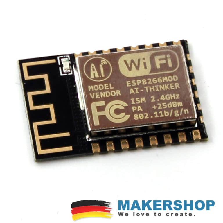ESP8266 ESP-12F ESP-12 Serial Port WiFi Modul ESP8266 WLAN Arduino Raspberry Pi – MAKERSHOP.DE