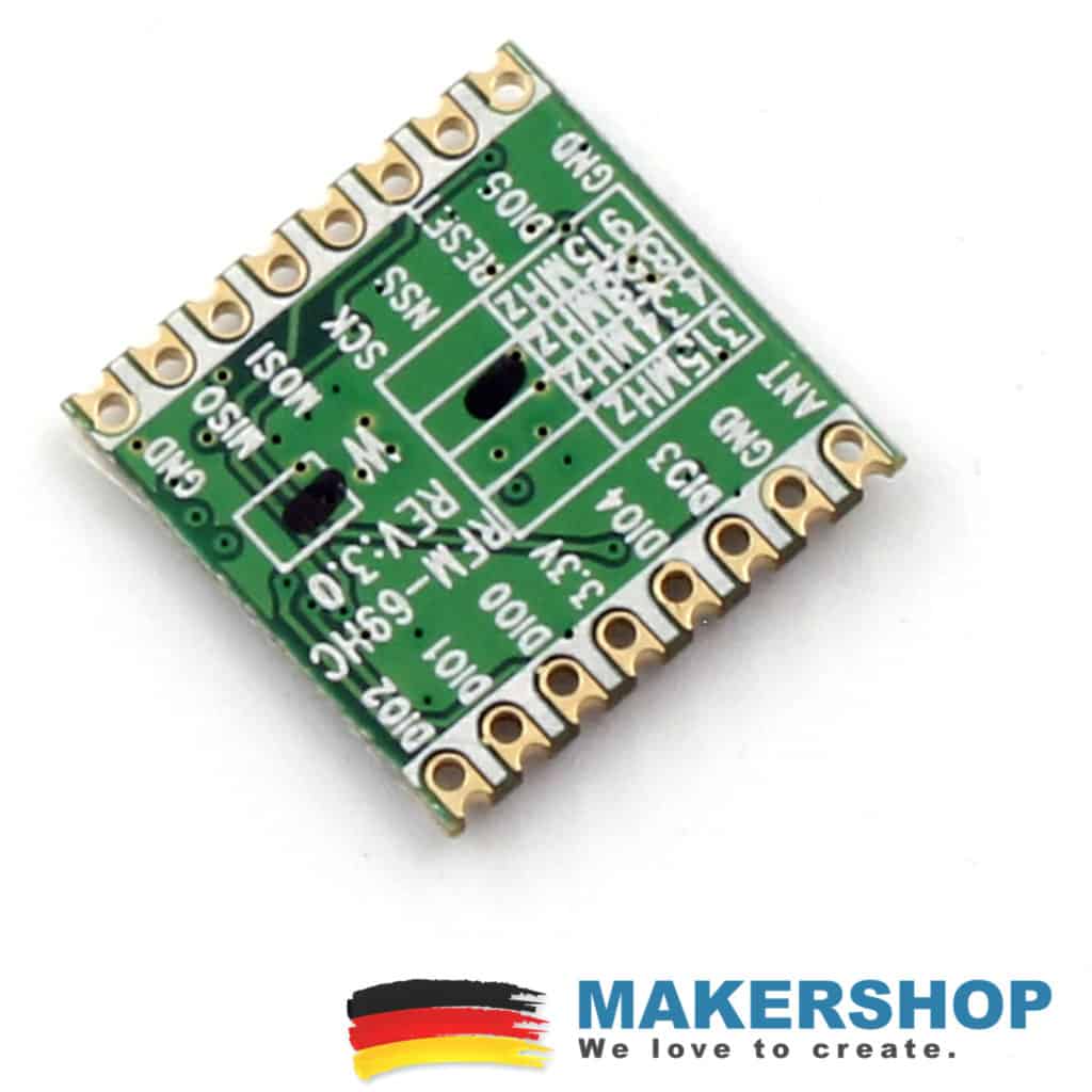 CC1101 868 MHz Wireless Funk Modul Transciever FHEM CUL Arduino ...