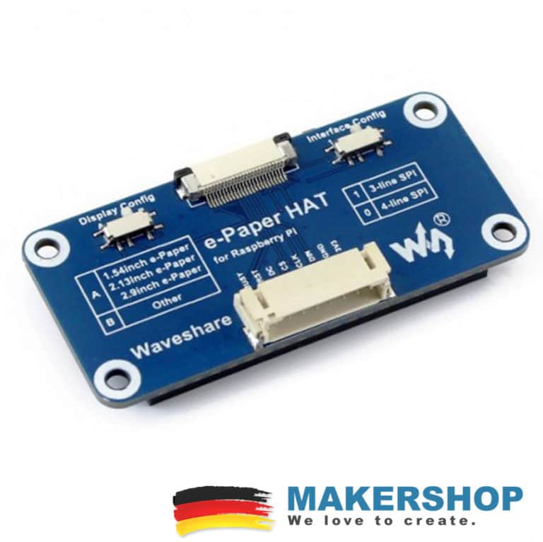 Waveshare 2.13inch Raw SPI E-Ink E-Paper Display 250×122 Raspberry Pi ...