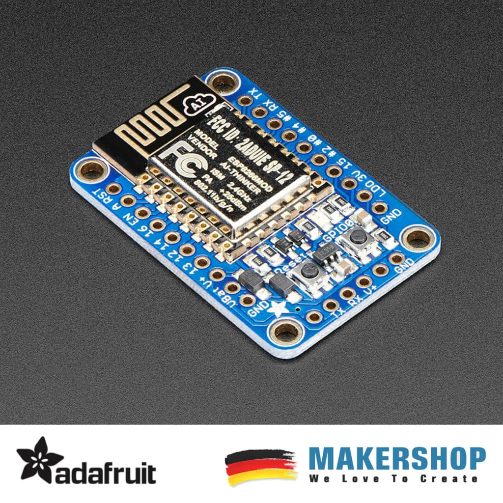 Adafruit HUZZAH ESP8266 Breakout NodeMCU Dev Board Arduino 2471 – MAKERSHOP.DE