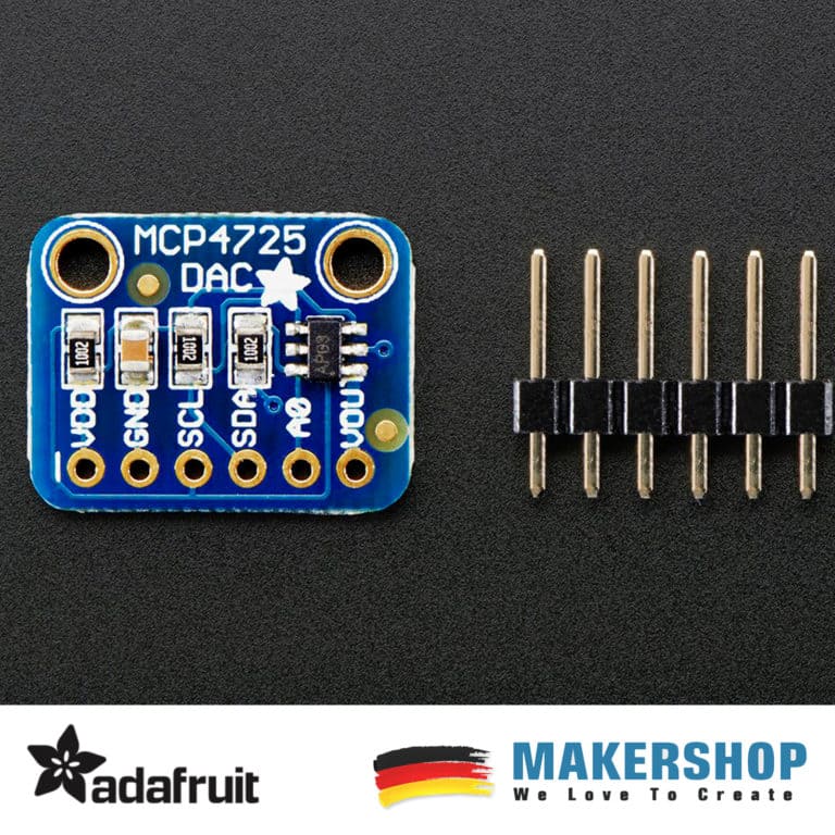 Adafruit MCP4725 Breakout Board 12-Bit DAC I2C Interface Arduino ...