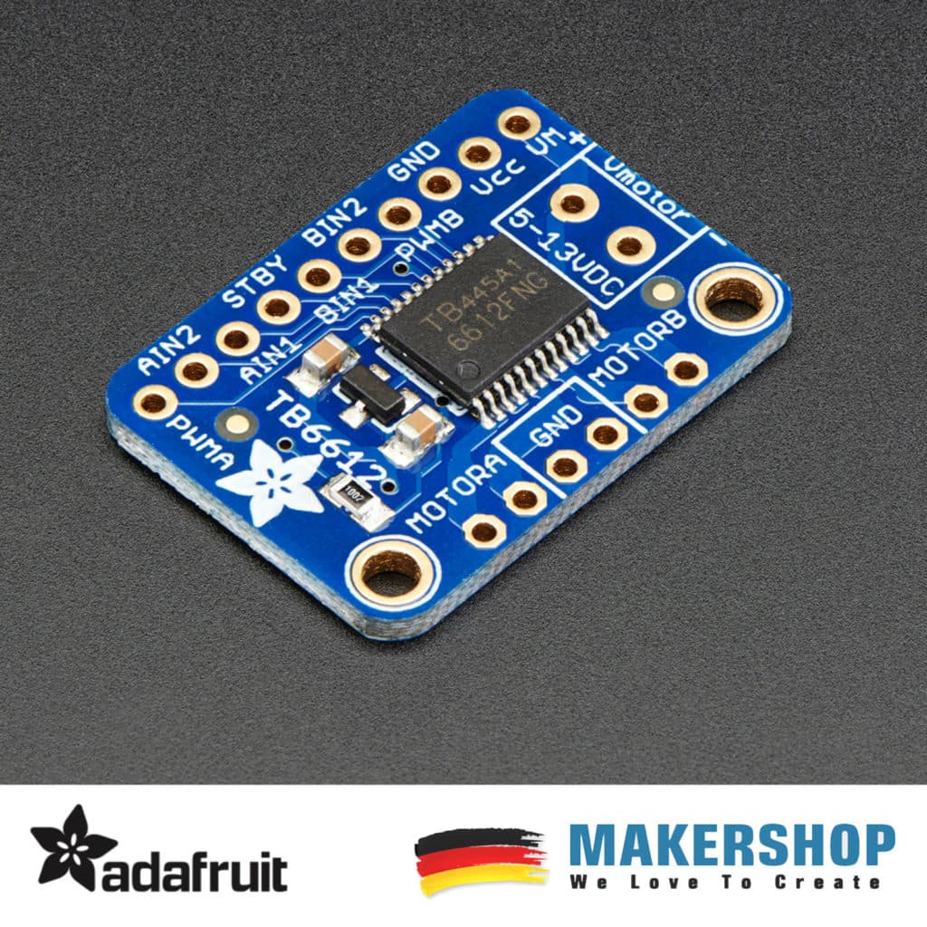 EOL – Adafruit TB6612 1.2A DC Stepper Motor Driver Breakout Arduino ...