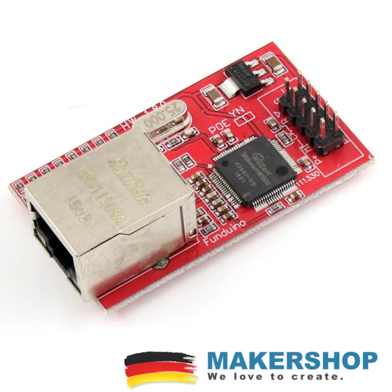 Mini W5100 LAN Ethernet Modul Netzwerk Board TCP/IP Arduino Shield ...